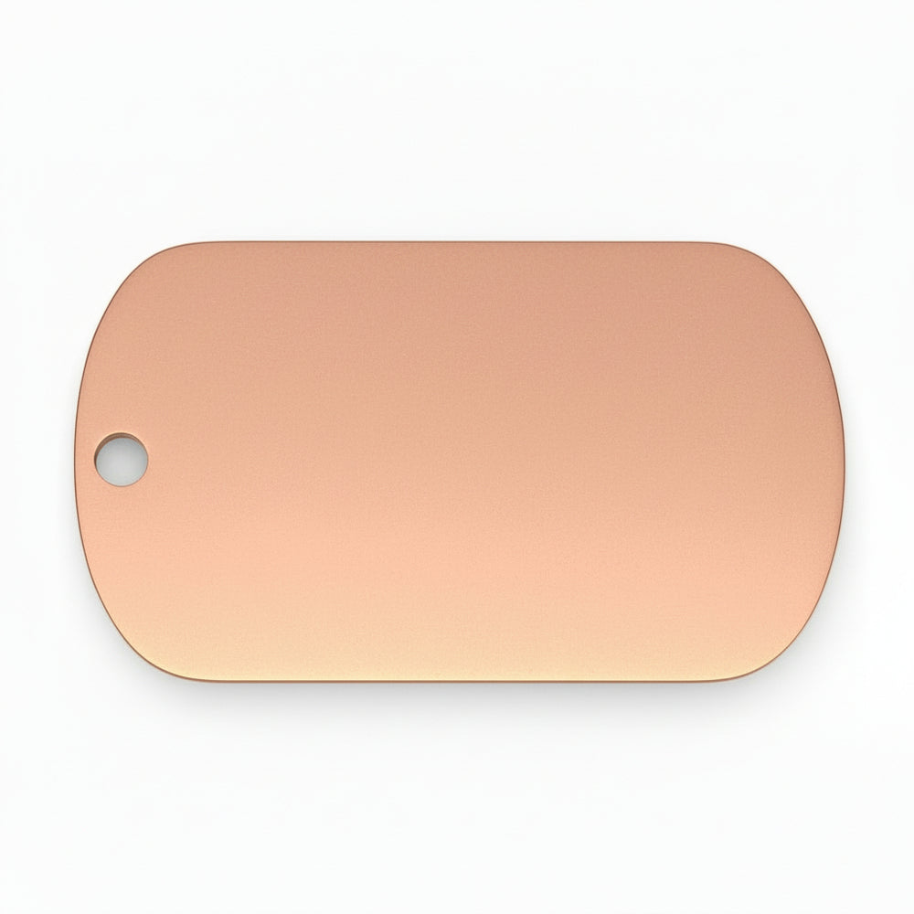 Rose Gold Pet Tags | Fetching Ware