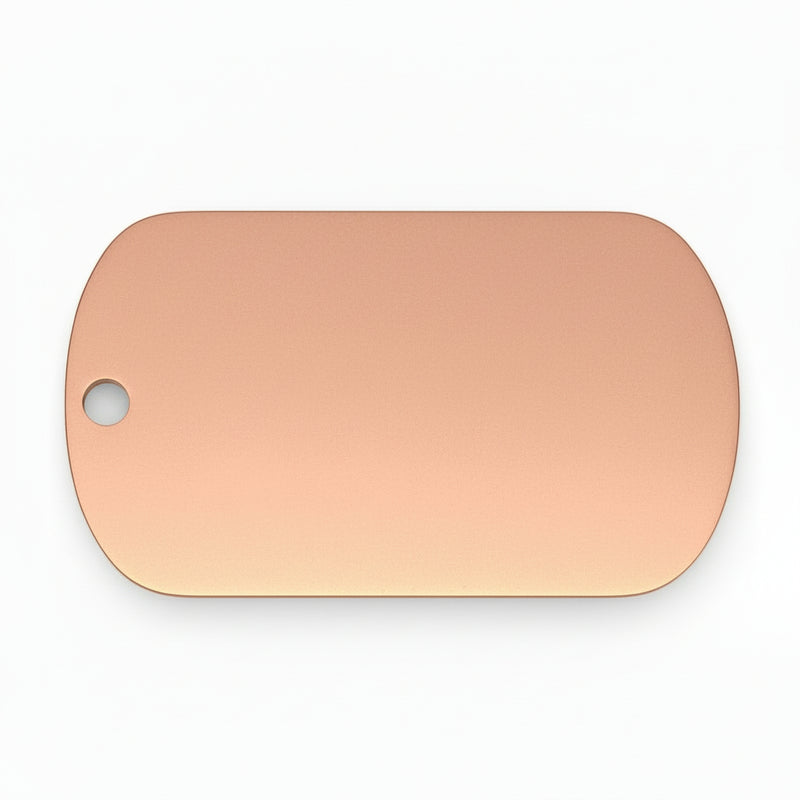 Rose Gold Pet Tags | Fetching Ware