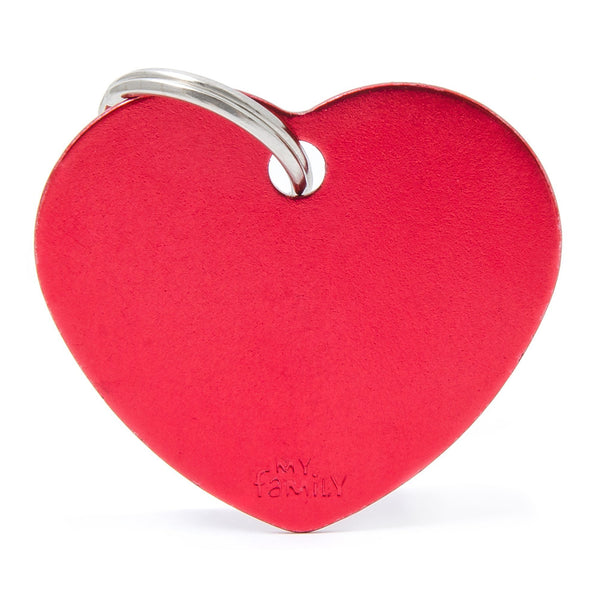 Red Heart Pet ID Tag | Australia Wide Delivery | Free Engraving ...