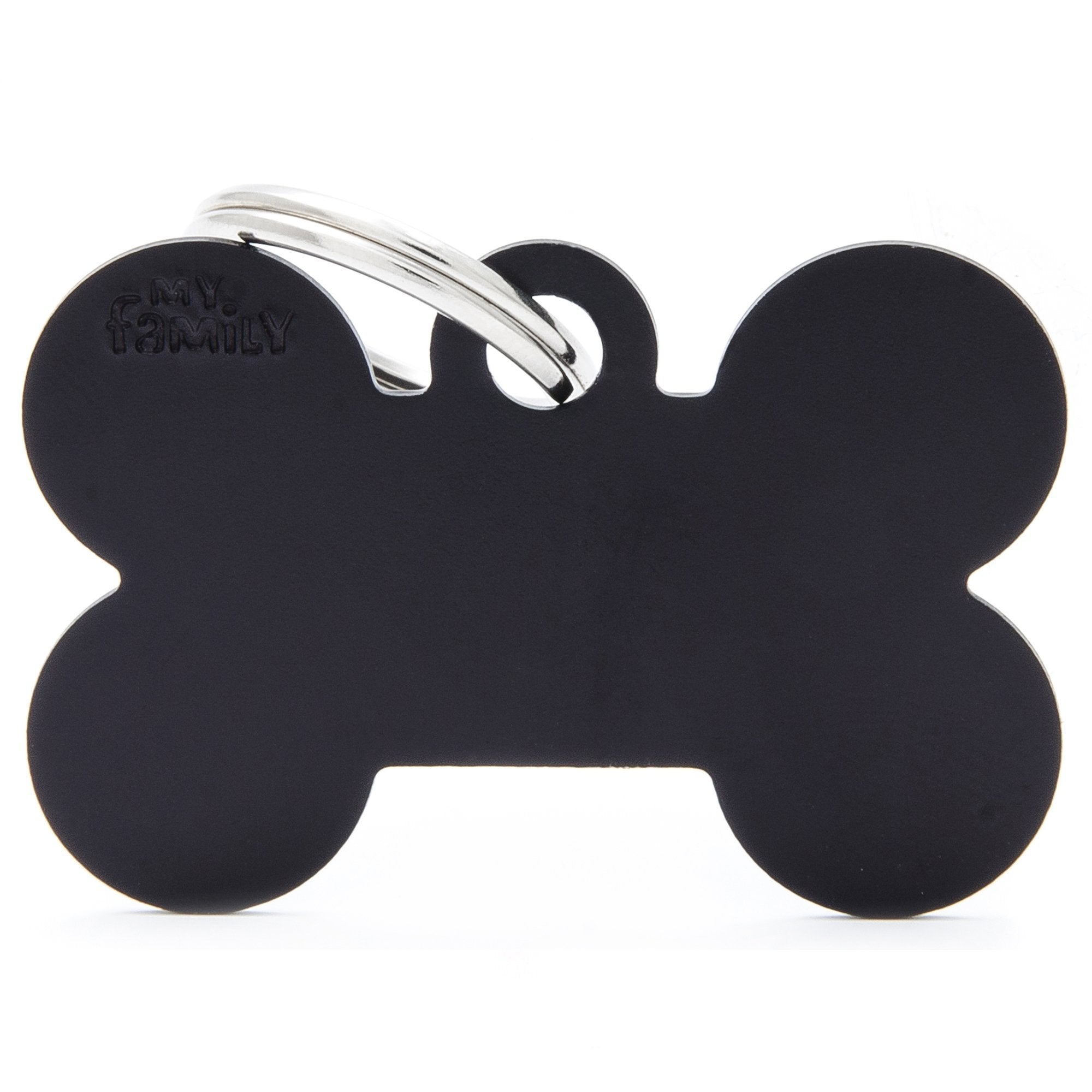 XL Aluminium Black Bone Pet ID TAG | Australia Wide Delivery - Fetching ...